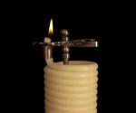 Coiled Wax Candle