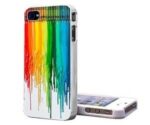 Dripping Crayon iPhone Case