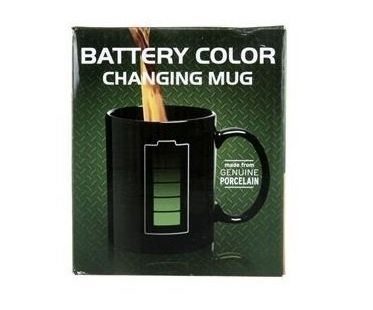 Heat Changing Battery Mug