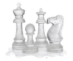 Ice Chess Set