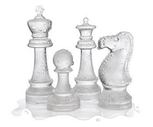 Ice Chess Set