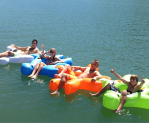 Inflatable Interlocking Tubes