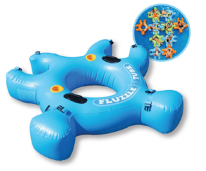 Inflatable Interlocking Tubes