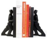 Pushing Men Bookends