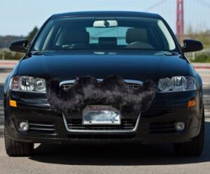 Car Mustache