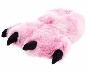 Pink Bear Feet Slippers