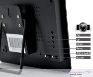 Clapperboard Alarm Clock