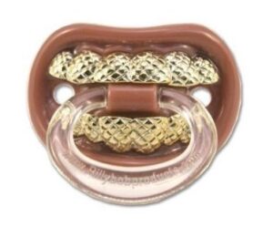 Gold Teeth Pacifier