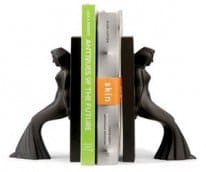 Leaning Lady Bookends