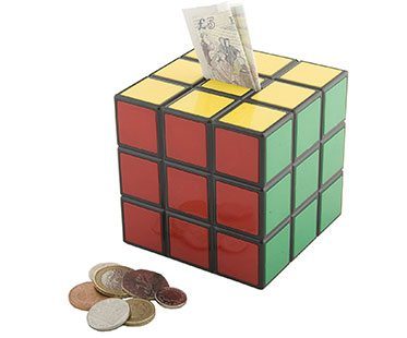 Rubik's Cube Money Box