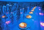 Glass Igloos Under The Northern Lights