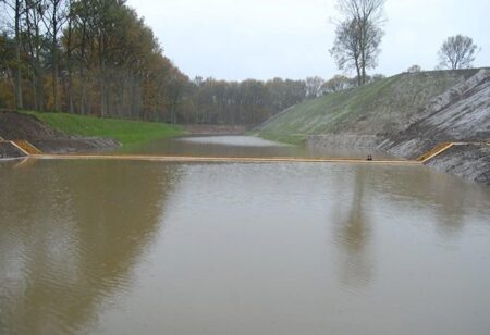 Incredible Sunken Bridge Splits Water
