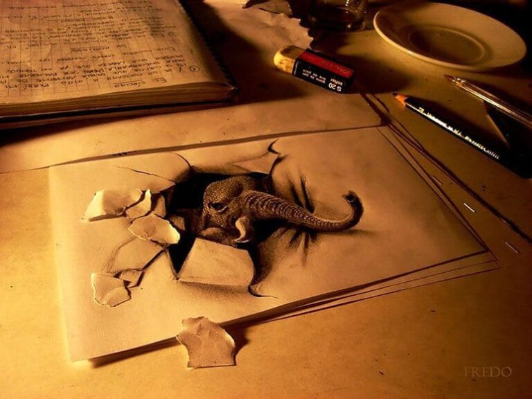 Incredibly realistic 3D drawings that will mess with your mind