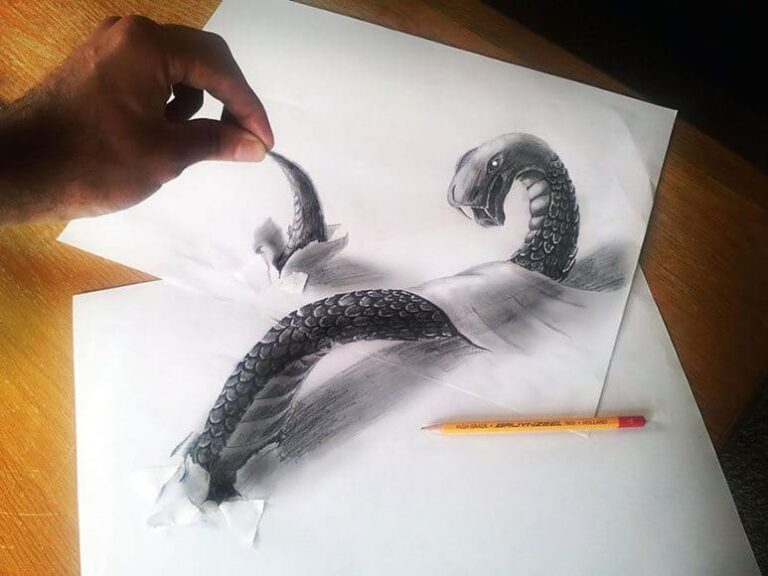 Incredibly realistic 3D drawings that will mess with your mind