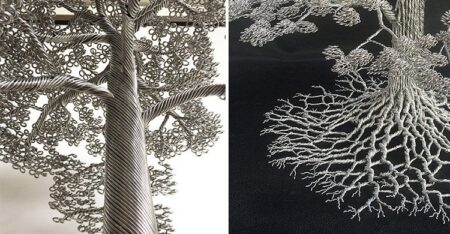 Artist Clive Maddison Creates Beautiful Masterpieces Using Only Wire