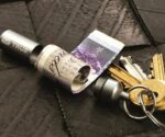 Cash Capsule Key Ring