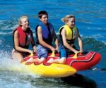 Towable Hot Dog Float