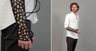 These Amazing 3D Printed Casts Look Like They Are From the Future