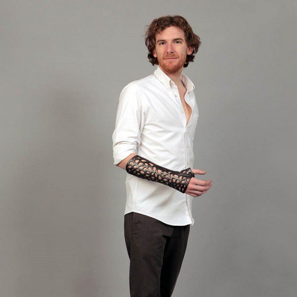 These Amazing 3D Printed Casts Look Like They Are From the Future