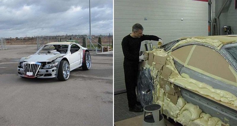 This Beaten Up Old Car Undergoes An Astounding Transformation
