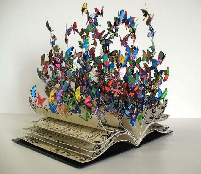 18 Incredible Pieces Of Book Art That Will Blow You Away