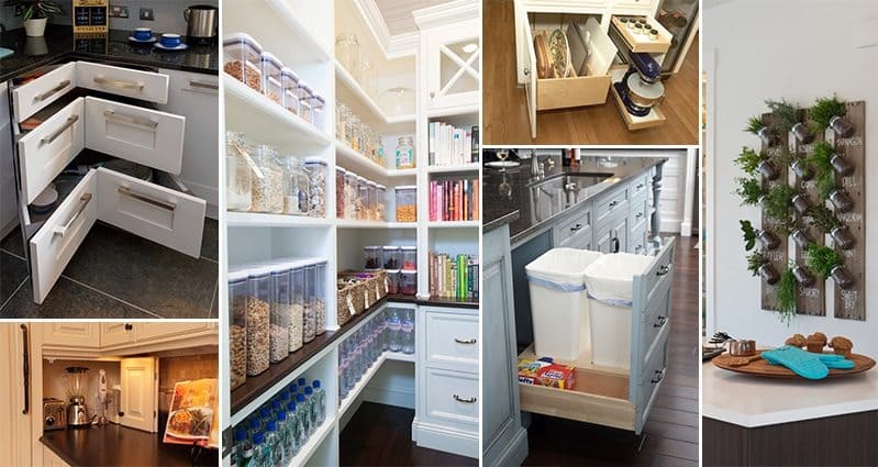 18 Awesome Kitchen Organizing Ideas Every Kitchen Deserves