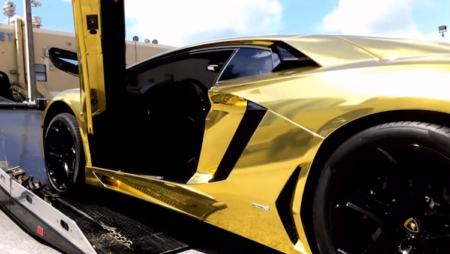 This Gold Plated Lamborghini Will Blow You Away
