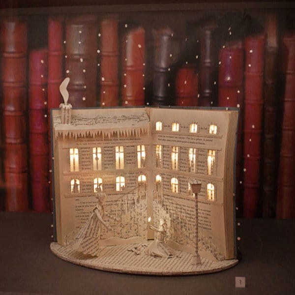 18 Incredible Pieces Of Book Art That Will Blow You Away