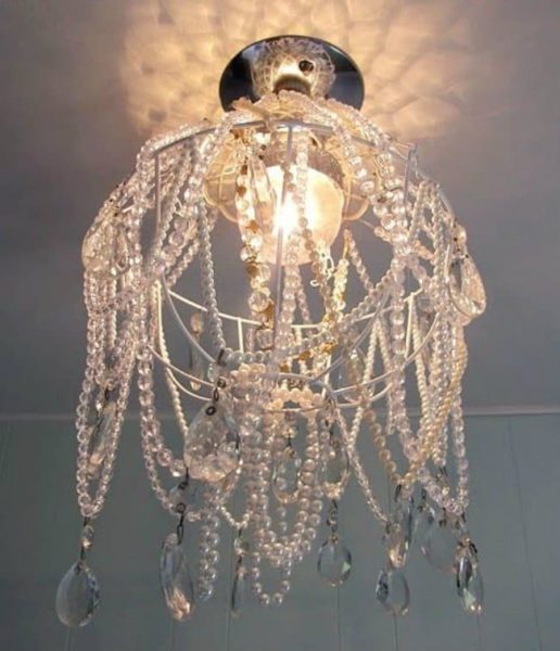 20 Creative Chandelier Designs Made From Unexpected Items