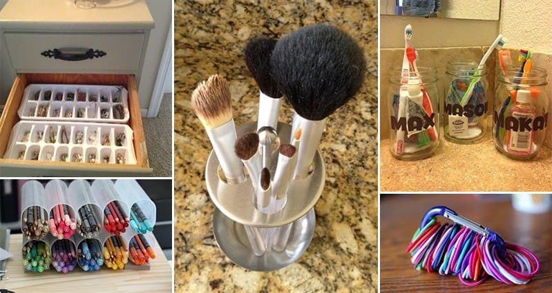 10 Amazing Hacks For Storing Small Items