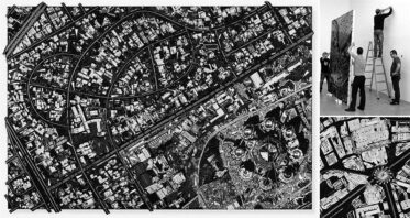 You Won't Believe What This Artist Creates His City Maps With