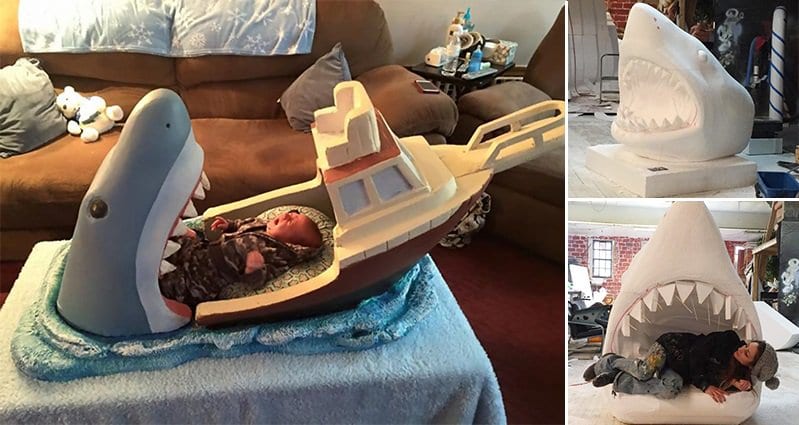 This Man Creates ''JAWsome'' Crib For His Baby Nephew And It Looks ...
