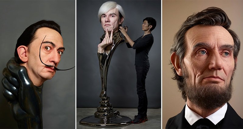 These Spookily Lifelike Sculptures Of Famous Figures Have To Be Seen To ...