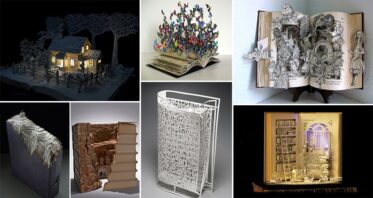 18 Incredible Pieces Of Book Art That Will Blow You Away