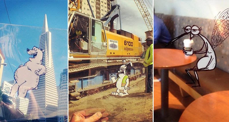 Cartoon Characters Visit the Real World And The Results Are Hilarious