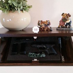 Hidden Gun Cabinet Wall Shelf