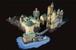 A Mom From Seattle Made An Awesome Lego Recreation Of Hogwarts