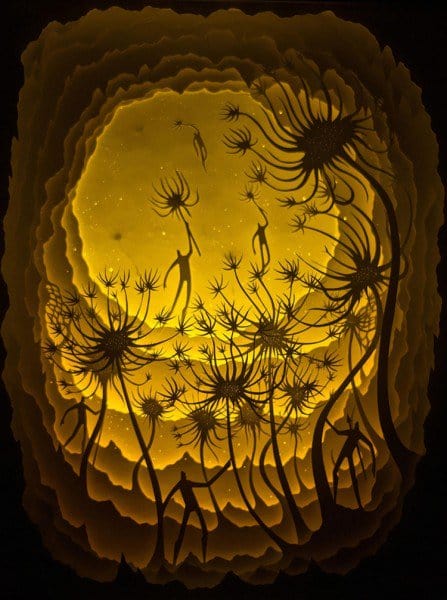 These Artists Create Stunning Paper Crafted Light Boxes That Will Blow ...