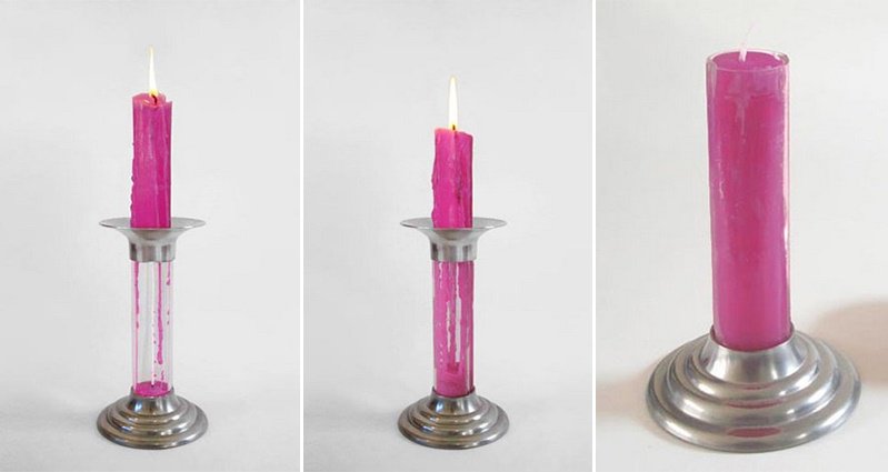 This Creative Candle Holder Makes Your Candles Last Twice As Long