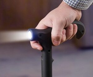 Stun Gun Walking Cane