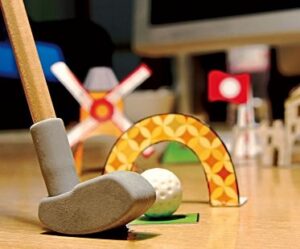 Desktop Golf Stationery Set
