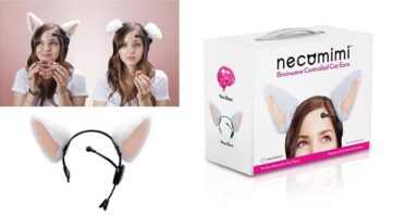 These Awesome Necomimi Cat Ears Actually Read Your Brain Waves