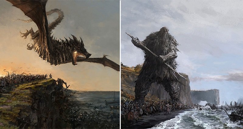 These Stunning Paintings Are Inspired By Icelandic Myths