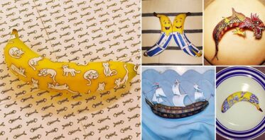 Artist Elisa Roche Uses An Unlikely Object As Her Canvass