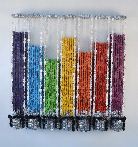 Augusto Esquivel Creates Beautiful Art Using Buttons