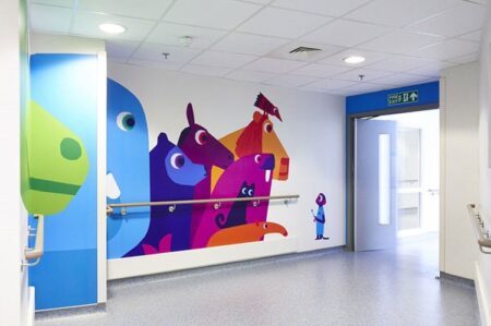 Artists Collaborate To Make A Children's Hospital Less Scary And More Fun