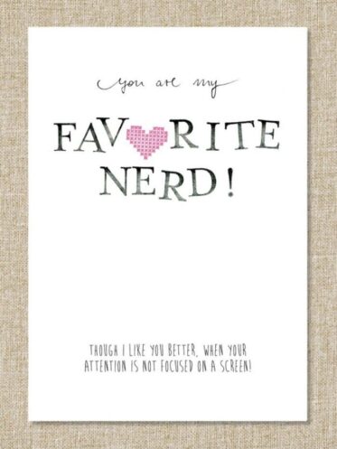 14 Gloriously Geeky Valentines Day Cards For Nerds In Love - Part 2