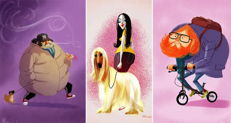 Emanuel Wiemans Creates Illustrations Of Strangers He Sees And The ...