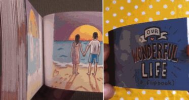 Artist Creates Flipbook Animation For Proposing