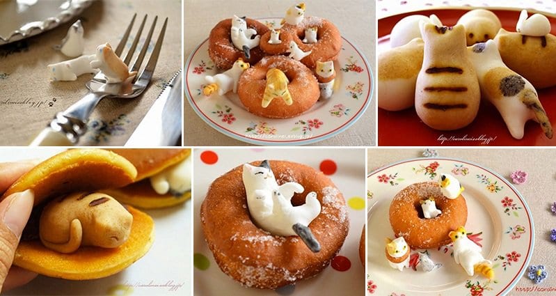 These Cat-Shaped Sweets Look Deliciously Cute